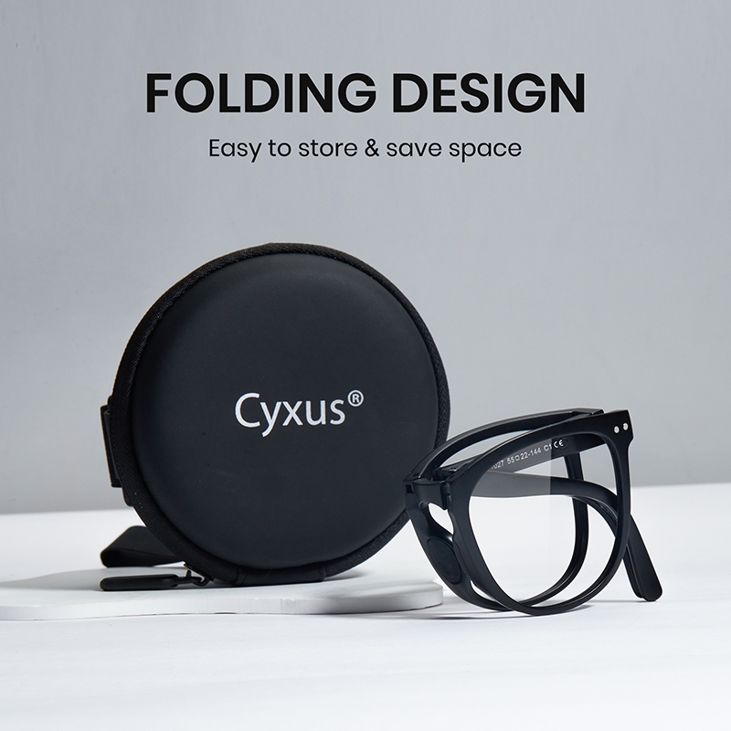 Cyxus Anti Blue Light Glasses For Women Round Frame Computer Glasses ...
