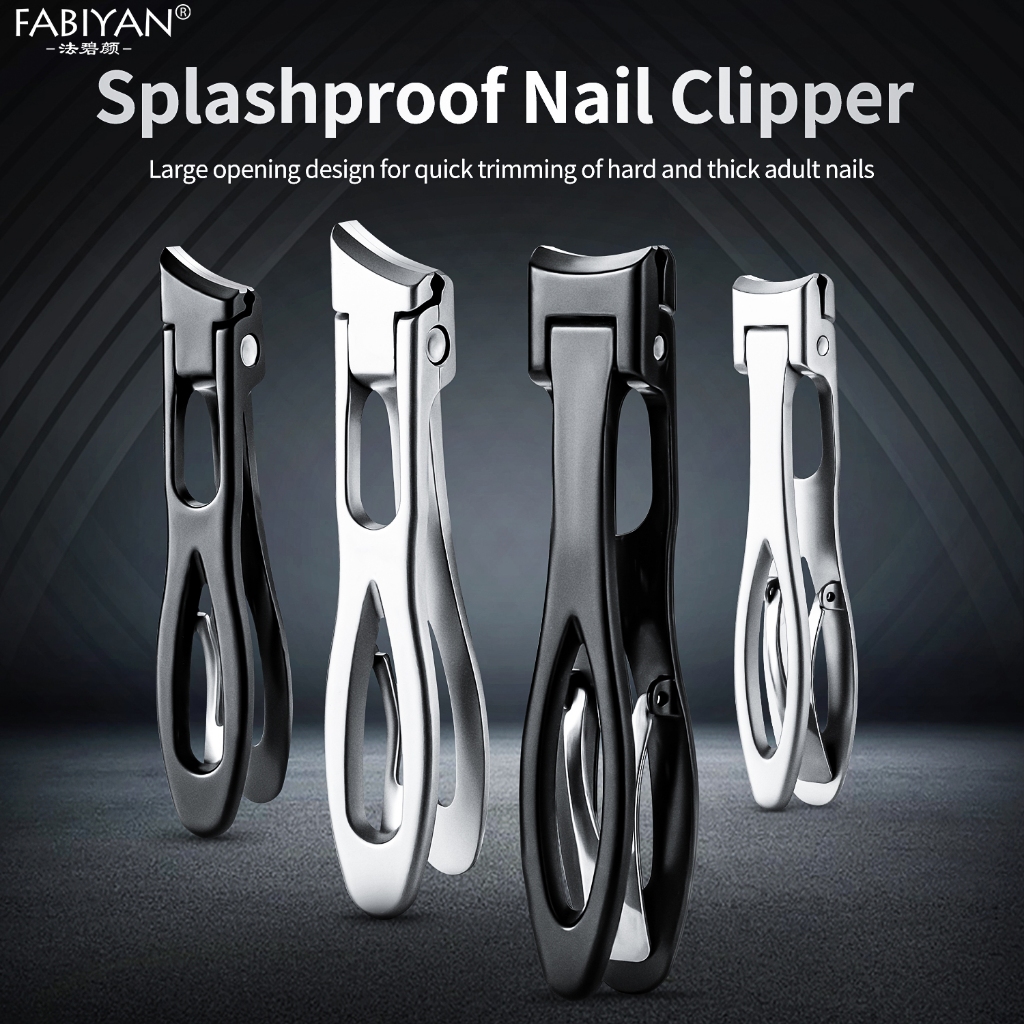 Extremely Sharp Nail Clippers Hard Thick Nail Trimmer Stainless Steel ...