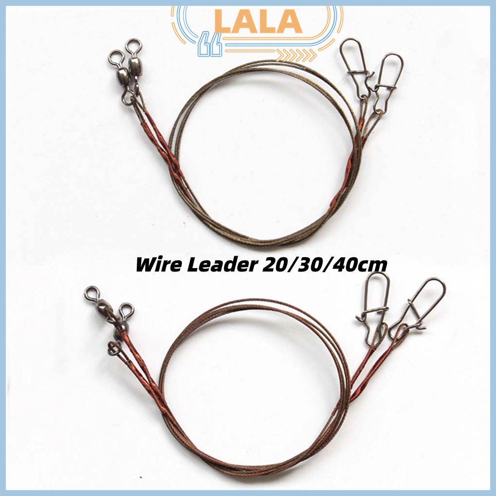 Wire Leader 100% Brand New 20/30/40cm Conditions Stainless Steel 2PCS ...