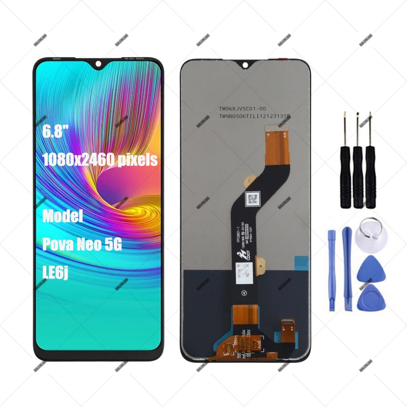 Original Tecno Pova Neo 5G Neo 2 Neo 3 LCD Display Touch Screen ...
