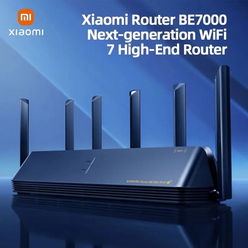 Xiaomi Router BE7000 Tri-Band WiFi Repeater VPN 1GB Mesh USB 3.0 IPTV 4 ...