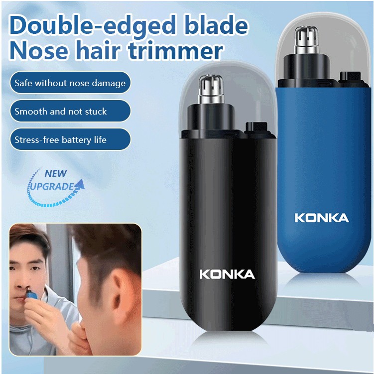 [Ready Stock]KONKA Nose Hair Trimmer Rechargeable Electric Men's Care ...