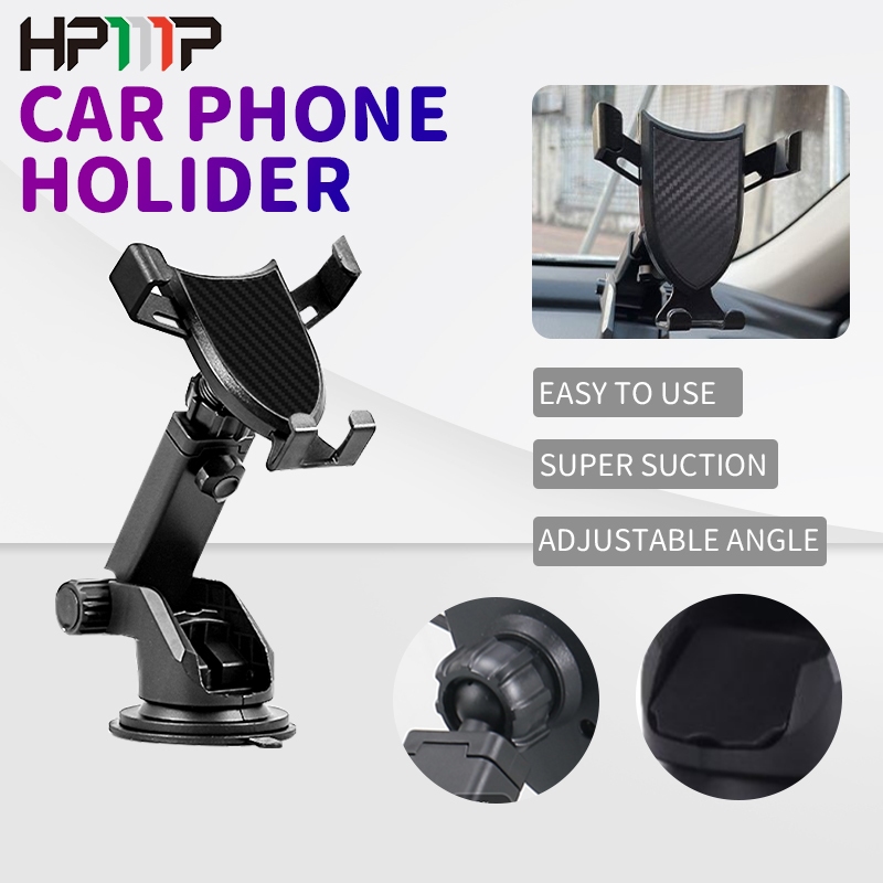 360° Universal Car Phone Holder Adjustable Dashboard Holder Long Neck Car Mount Phone Holder ...