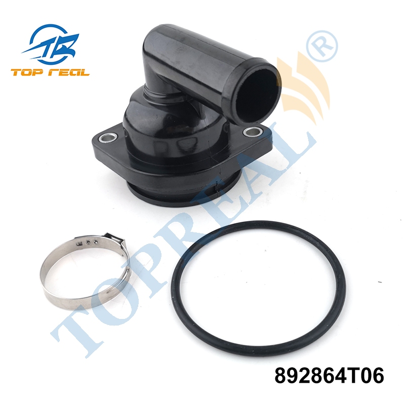 892864T06 Thermostat Housing Assembly For Mercury 75/80/90/100/115/135 ...