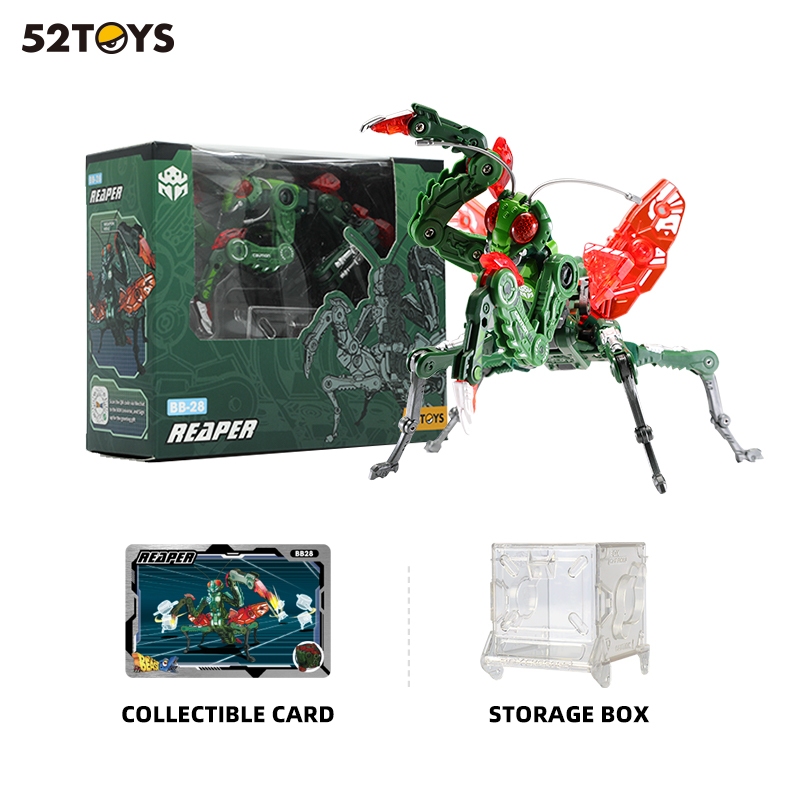 52TOYS BEASTBOX BB-28 Reaper Mecha Deformation Action Figure Portable ...