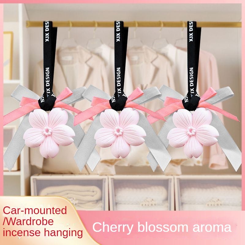 Sakura Hanging Aroma Stone Plaster Car Aromatherapy Scented Stone DIY ...