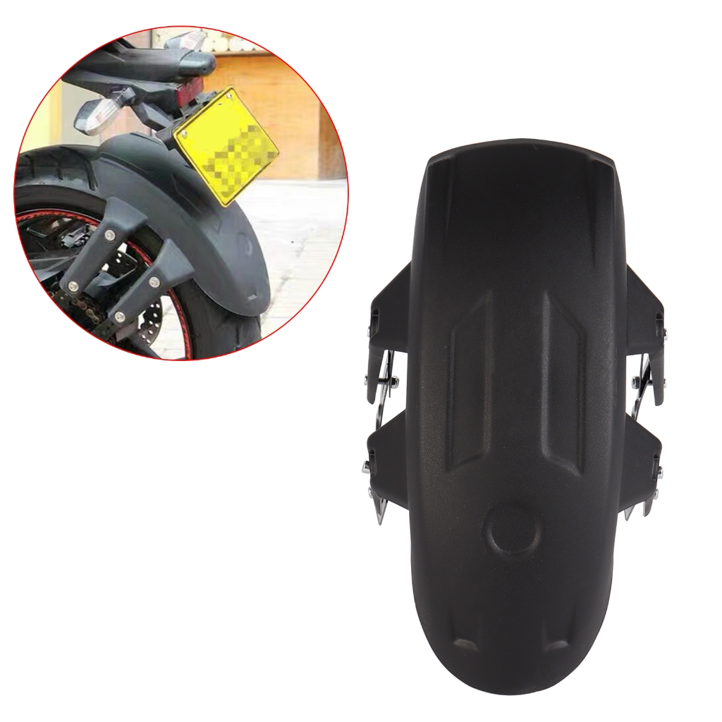 UNIVERSAL MOTORCYCLE SPLASH GUARD MUDGUARD REAR WHEEL FENDER COVER ...