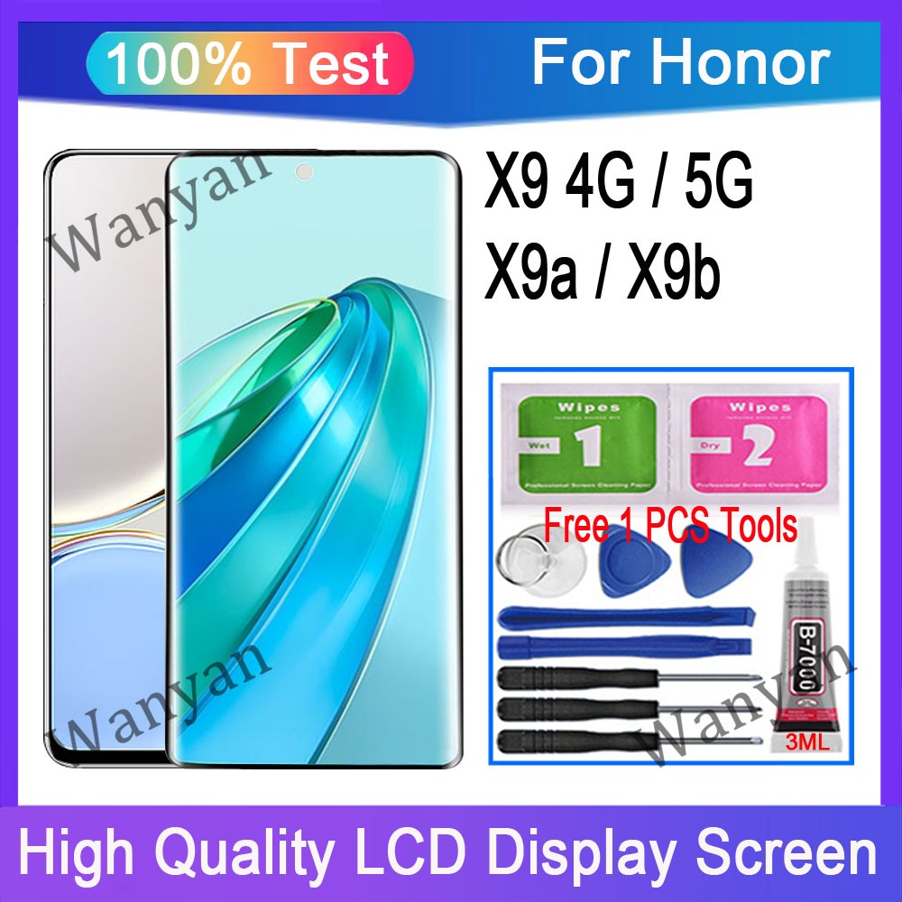 Original Honor X9 4G 5G X9a X9b LCD Display Touch Screen Replacement ...