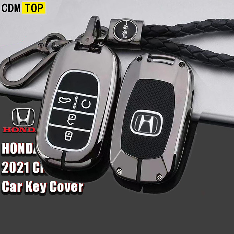 Honda Civic FE 2022 HRV Metallic Key Cover Key Holder High Quality ...