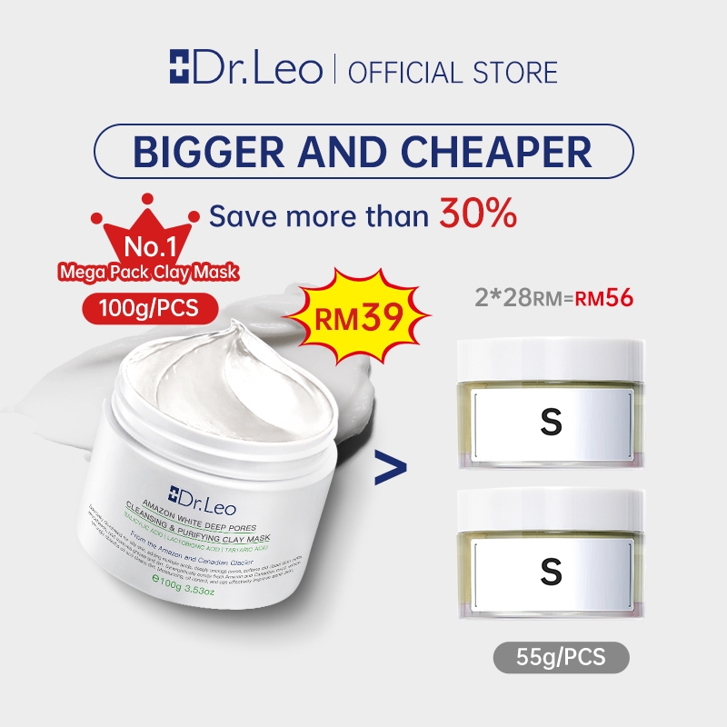 Dr.Leo Blackhead Removal Acne Clay Mask Amazon White Deep Pores ...