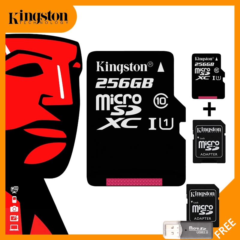 Kingston Mini sd Card 512GB, 256GB, 128GB, Smartphone Memory Card ...