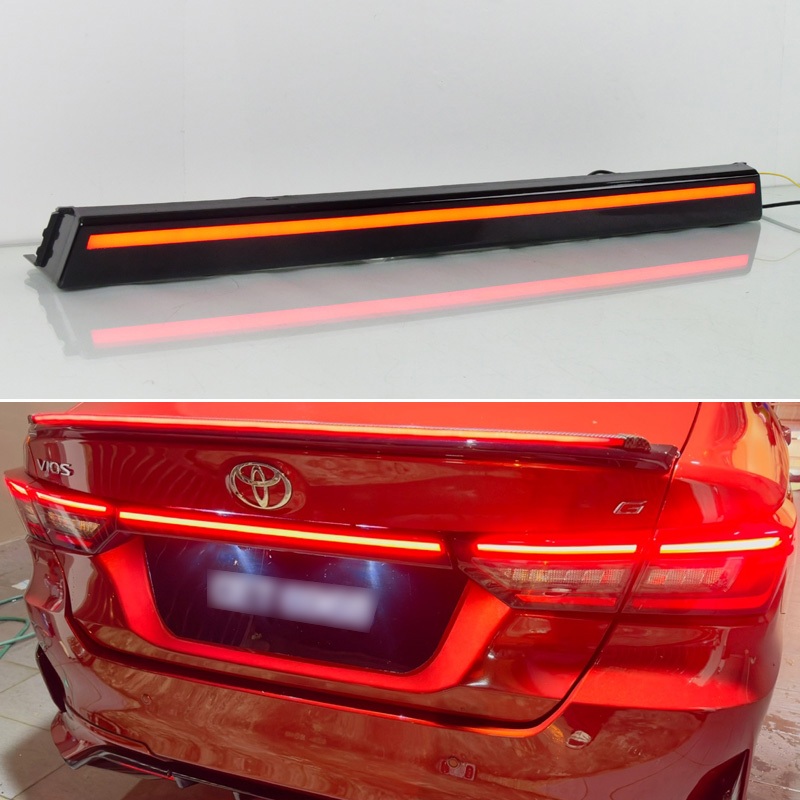 1PCS LED Rear Trunk Light For Toyota Yaris Ativ Vios 2022-2024 3-in-1 ...