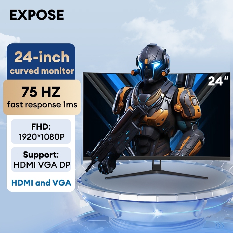 EXPOSE 75HZ IPS Gaming Monitor With Speaker (24") | Shopee Malaysia