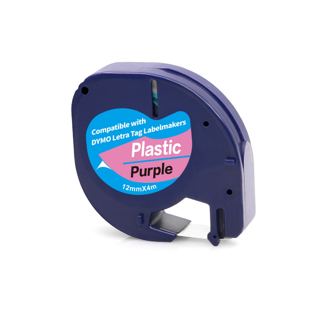 Compatible Label Tape Replacement for DYMO LetraTag Refills 91210 ...