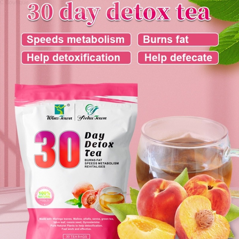 HALAL 30 Days Weight Loss Detox Slim Tea with Carcinia Cambogia Lemon ...