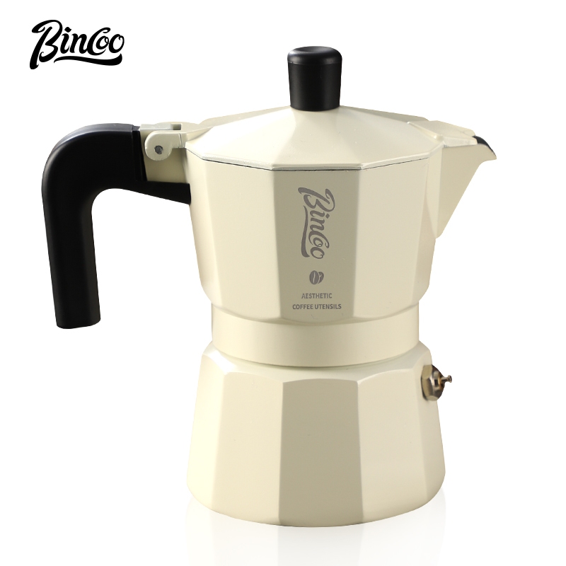 BINCOO Double Valve Coffee Pot Set Italian Moka Pot Household Small ...