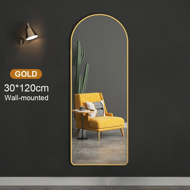50*160CM Arch Mirror Stand /Cermin Panjang Murah/Full Body Long Mirror ...