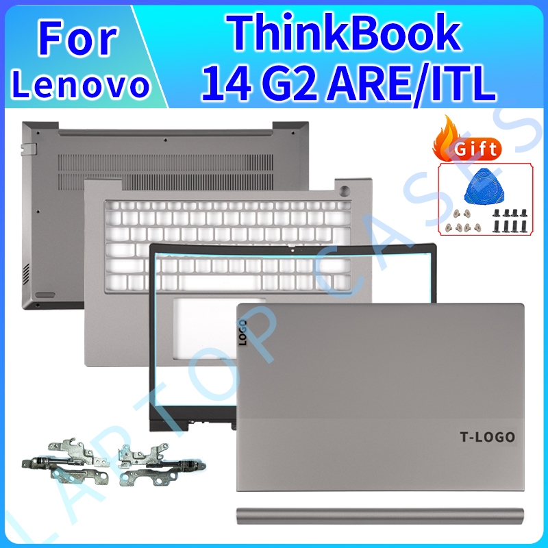 New Original LCD Back Cover For Lenovo ThinkBook 14 G2 ARE ThinkBook 14 G2 ITL Bezel Palmrest ...