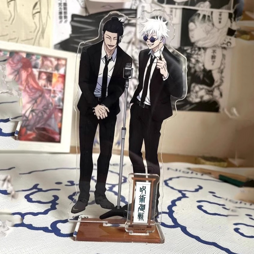 23 Jujutsu Kaisen Figure Keyring Badge Model Toy Acrylic Stands Anime ...