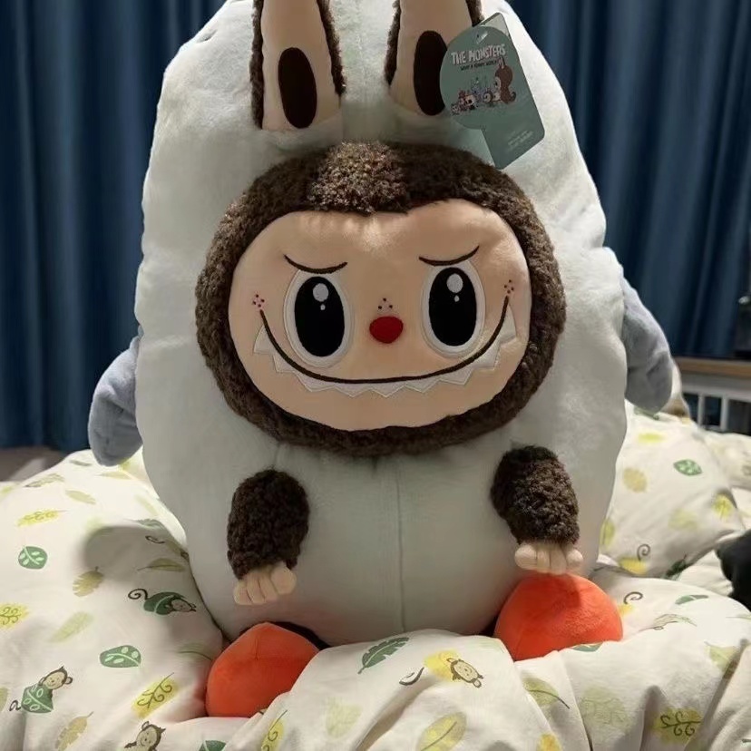 Popmart POPMART Doll POPLAND Beijing City Paradise LABUBU Shark Pillow ...