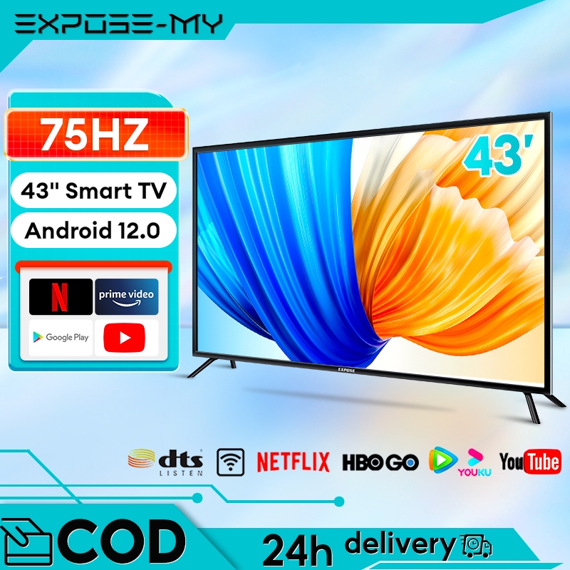 EXPOSE FHD LED Smart TV With Wi-Fi (43") | Shopee Malaysia