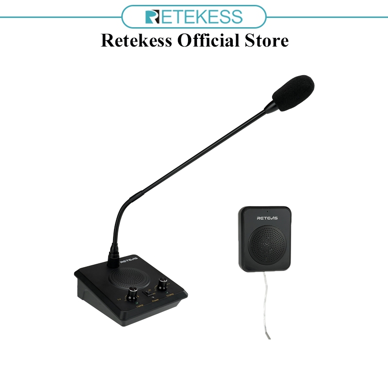 RT-9909 Window Intercom Microphone System IPX5 Waterproof | Shopee Malaysia