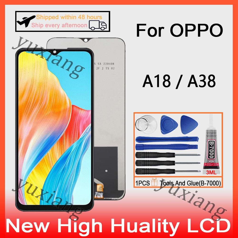 Original OPPO A18 A38 LCD Display Touch Screen Replacement | Shopee ...