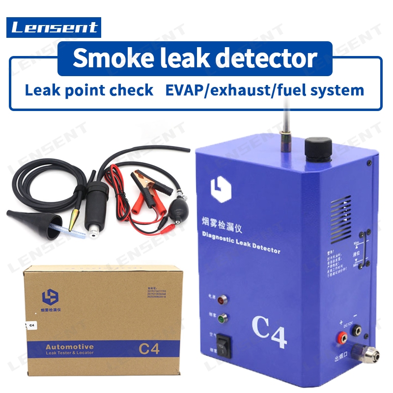 Lensent C4 Automotive Smoke Leak Detector Leak Point Inspection EVAP ...