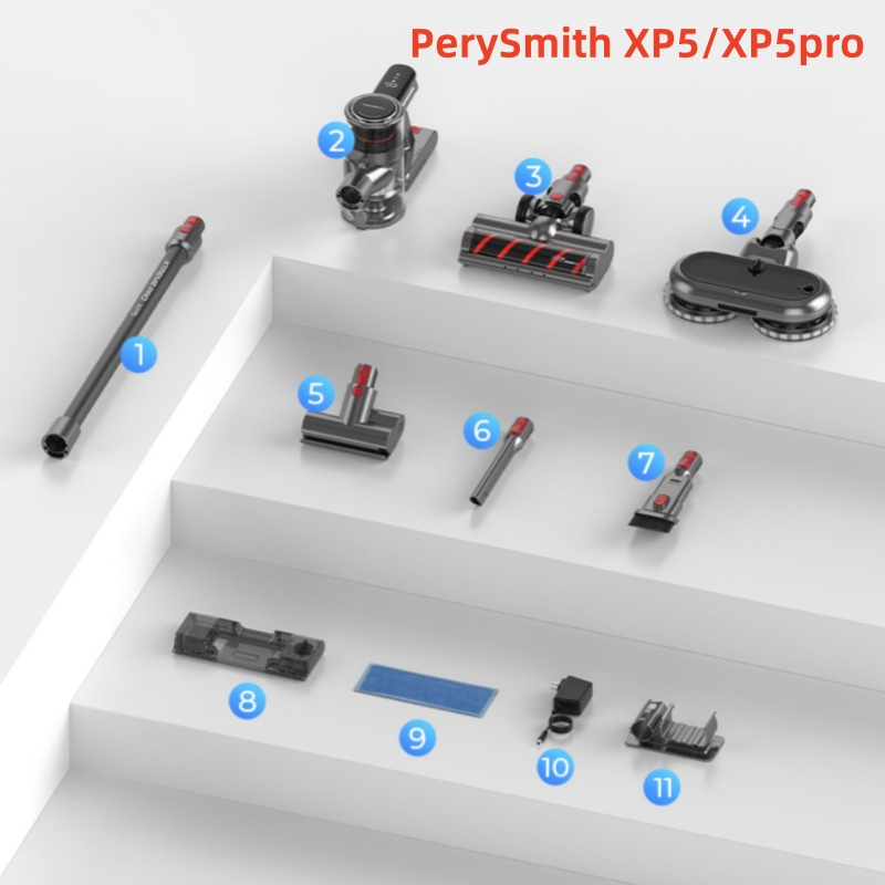PerySmith XP5/XP5pro Handheld Vacuum Cleaner Accessories Dust cup ...