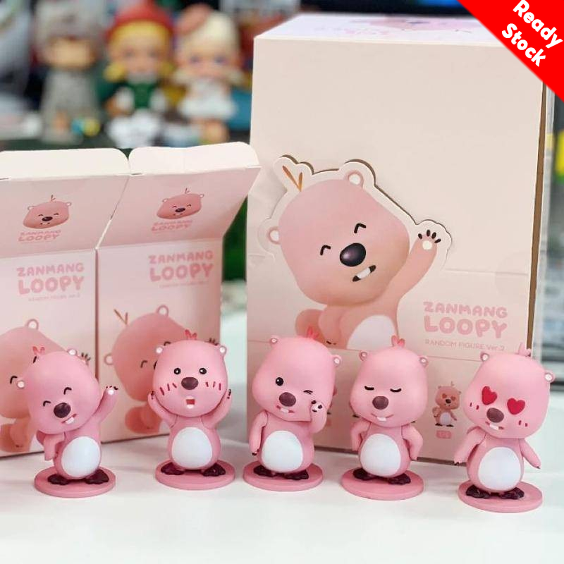 Loopy blind box cute beaver figurine figurine desktop decoration, gift ...