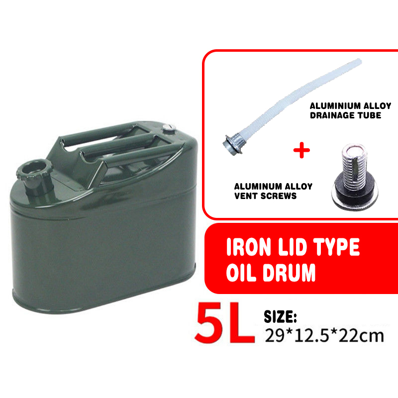 (5L~30L）Thickening Jerry can oil drum gasoline drum Spare Fuel Tank oil tank Motorcycle Minyak ...