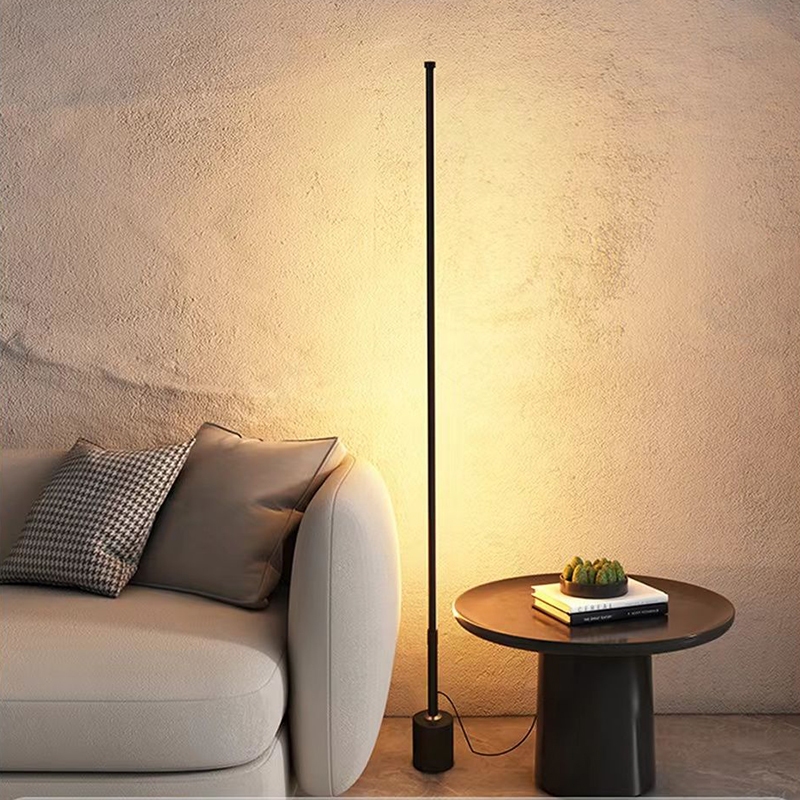 Nordic Floor Stand Lamp, Height 100cm, Modern Line Design Standing Lamp ...