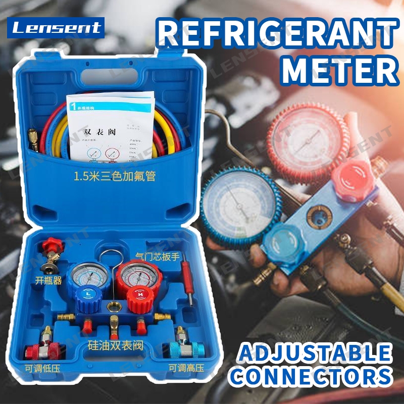 Lensent Silicone oil Aircond Meter Set R410a R32 R22 R134A Refrigerant ...