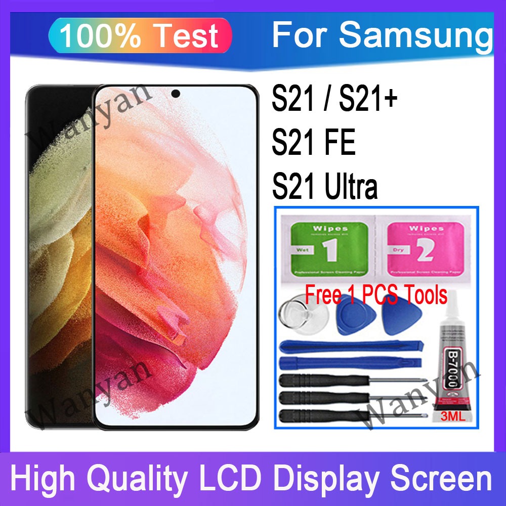 OLED Samsung Galaxy S21 5G S21+ Plus 5G S21 FE 5G S21 Ultra 5G LCD ...