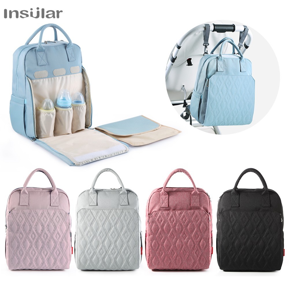 Insular Multi-function Mummy Maternity Nappy Bag Large Capacity ...