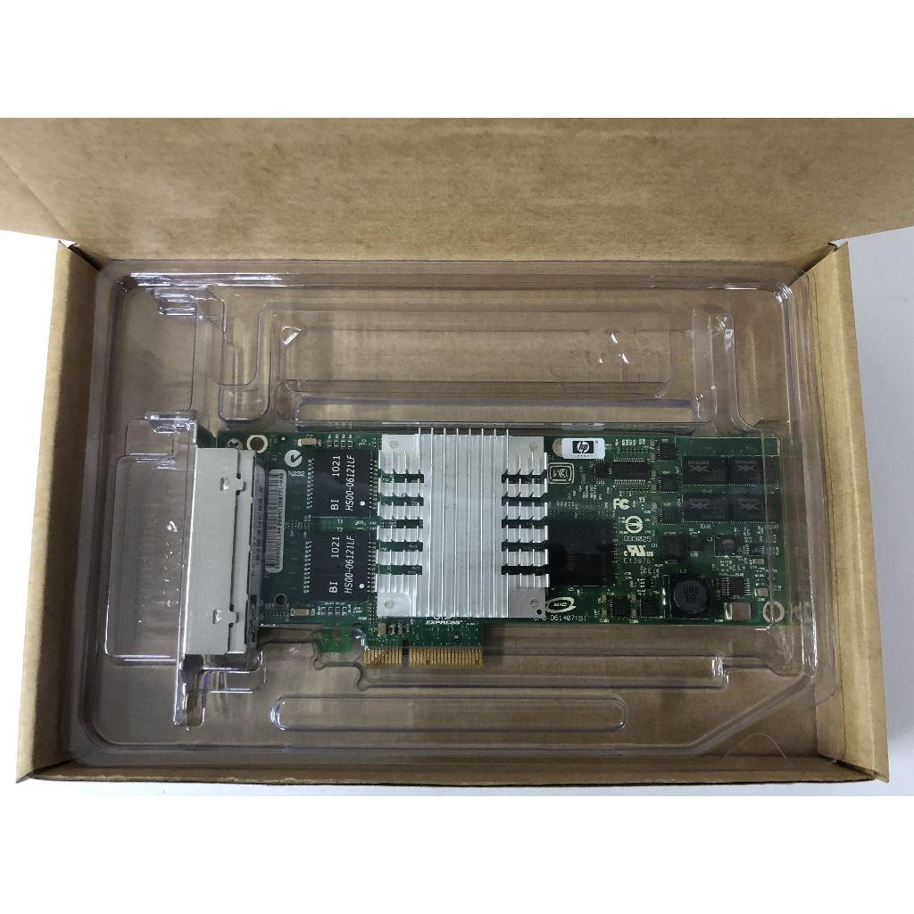 HP NC364T Gigabit Quad Port Ethernet PCI-E Server Adapter 435506-003 ...