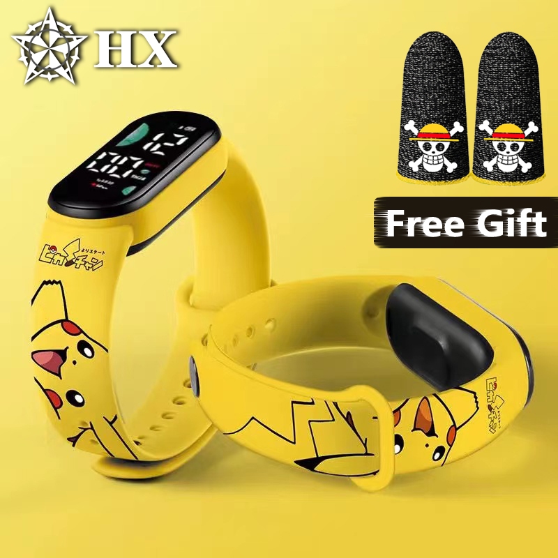 【Free Gift】HX Pikachu/Spider Man/Naruto/Dragon Ball Student's ...