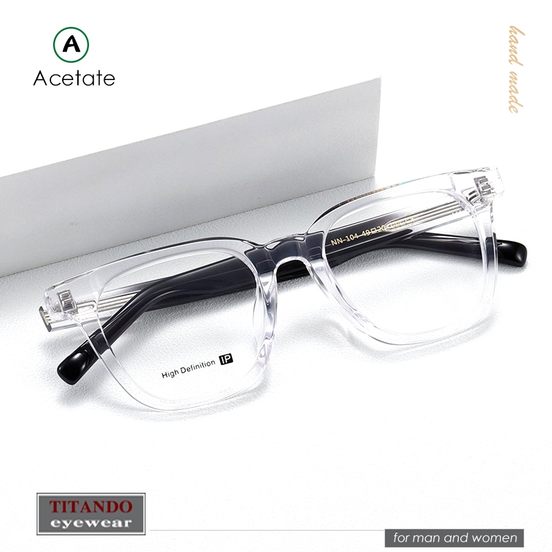 2024 New Style Korean Version Fashion Square Transparent Crystal Color ...