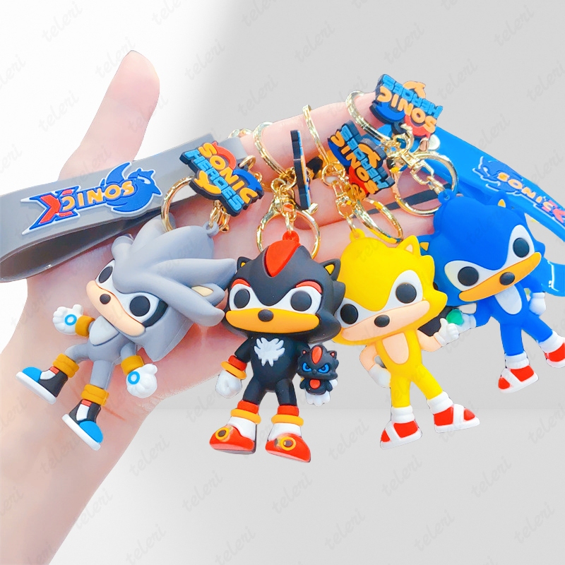 Ultrasonic Mouse Sonic Keychain Backpack Cute Cartoon Sonic Backpack ...