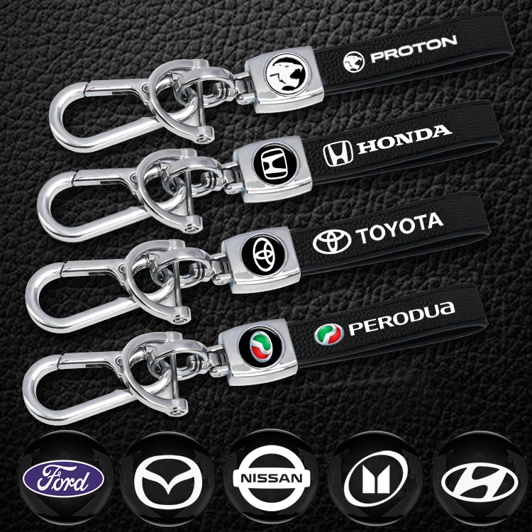 Perodua Proton Toyota Honda New high-end car key bag buckle leather ...