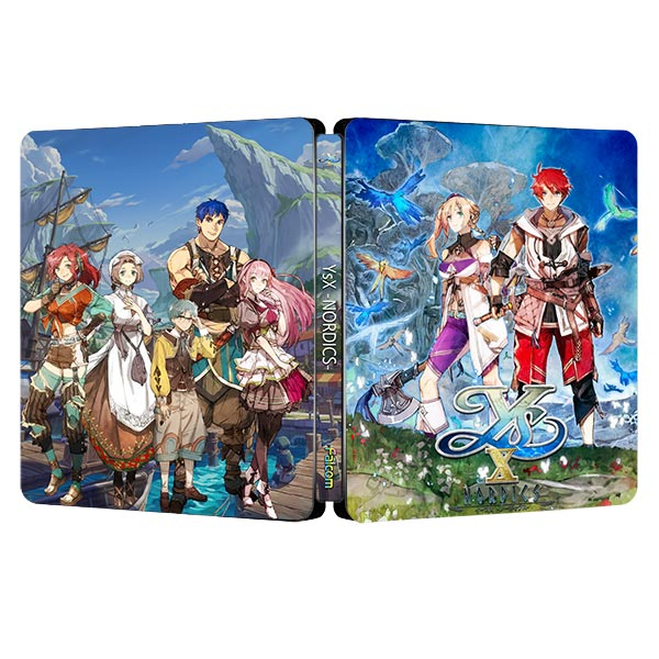 (Steel case only, no game disc)Ys X Nordics | For PS4/PS5 Steelbook ...