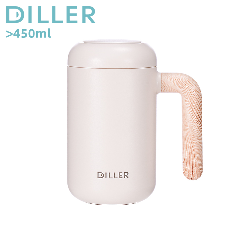 Diller Thermos Bottle Tea Filter Ceramic Liner SUS316 Stainless Steel ...