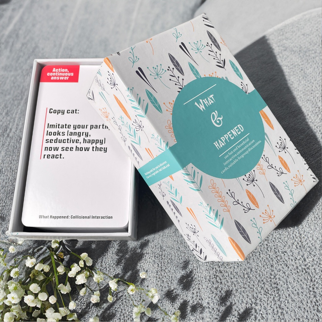 100PCS 12x7cm Board Game Oracle Tarot Card Communication Question And ...