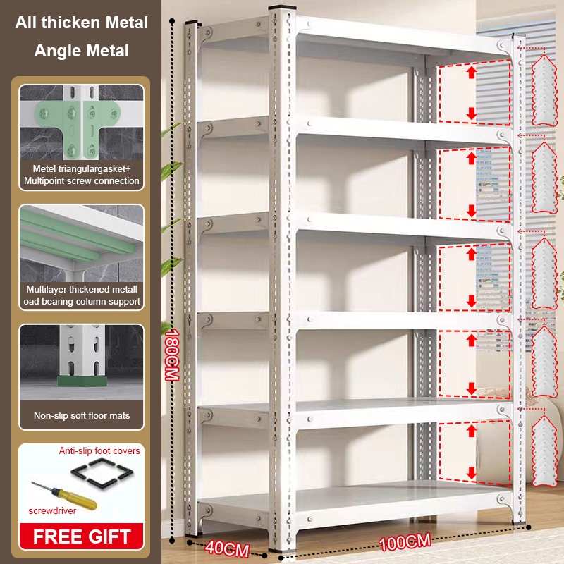 UPSEN 5 tier 100*40*180cm metal rack heavy duty metal rack Boltless ...