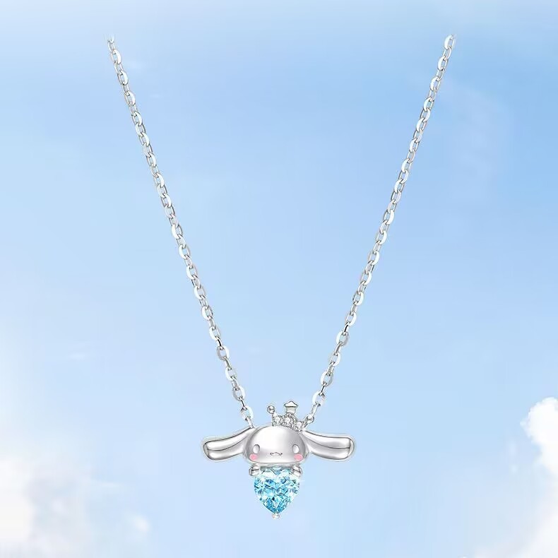 925 Sterling Silver Simple Minimalist Short Necklace Clear Chain ...