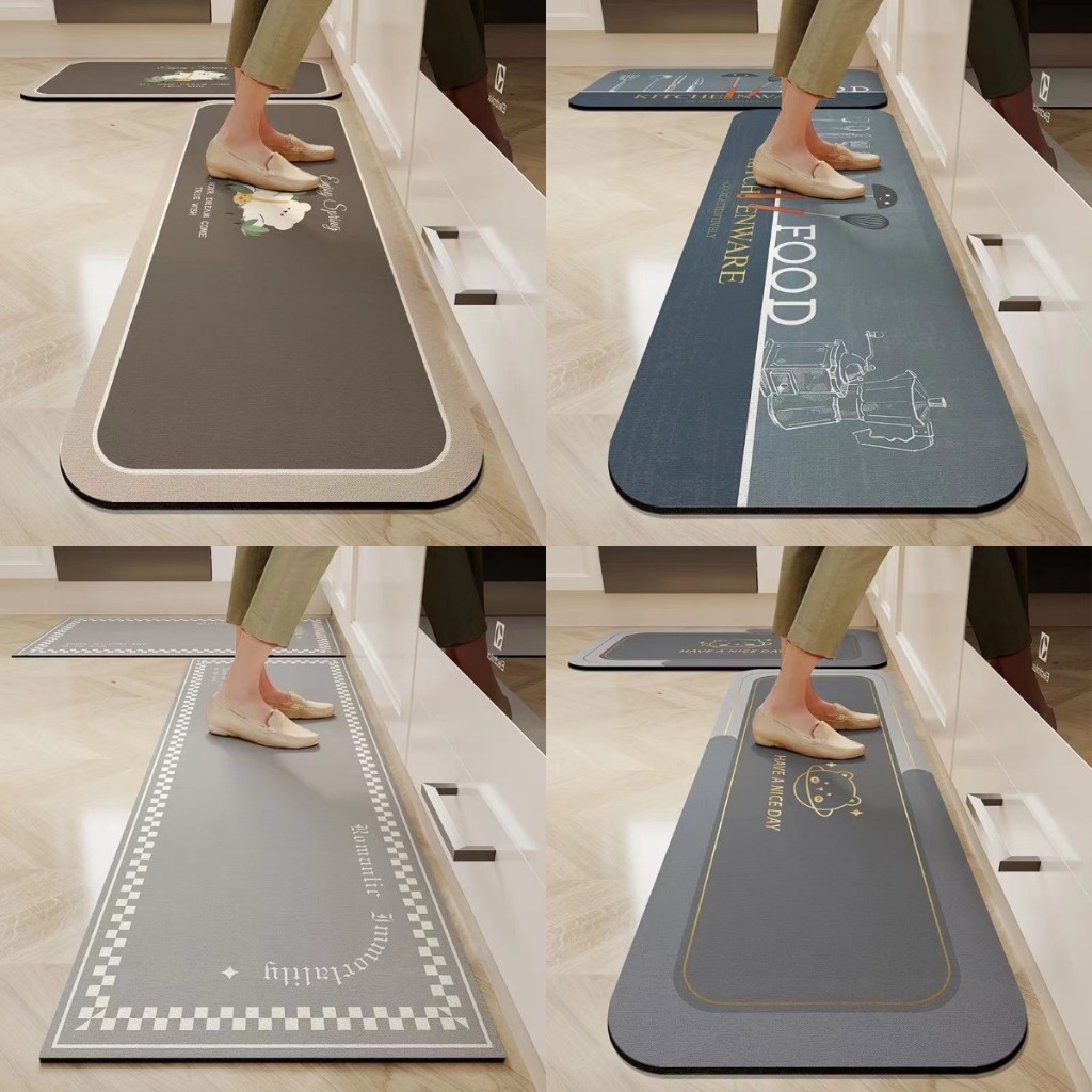 Ready Stock Karpet Murah Dapur Kitchen Mat Floor Mat Bathroom Anti Slip ...