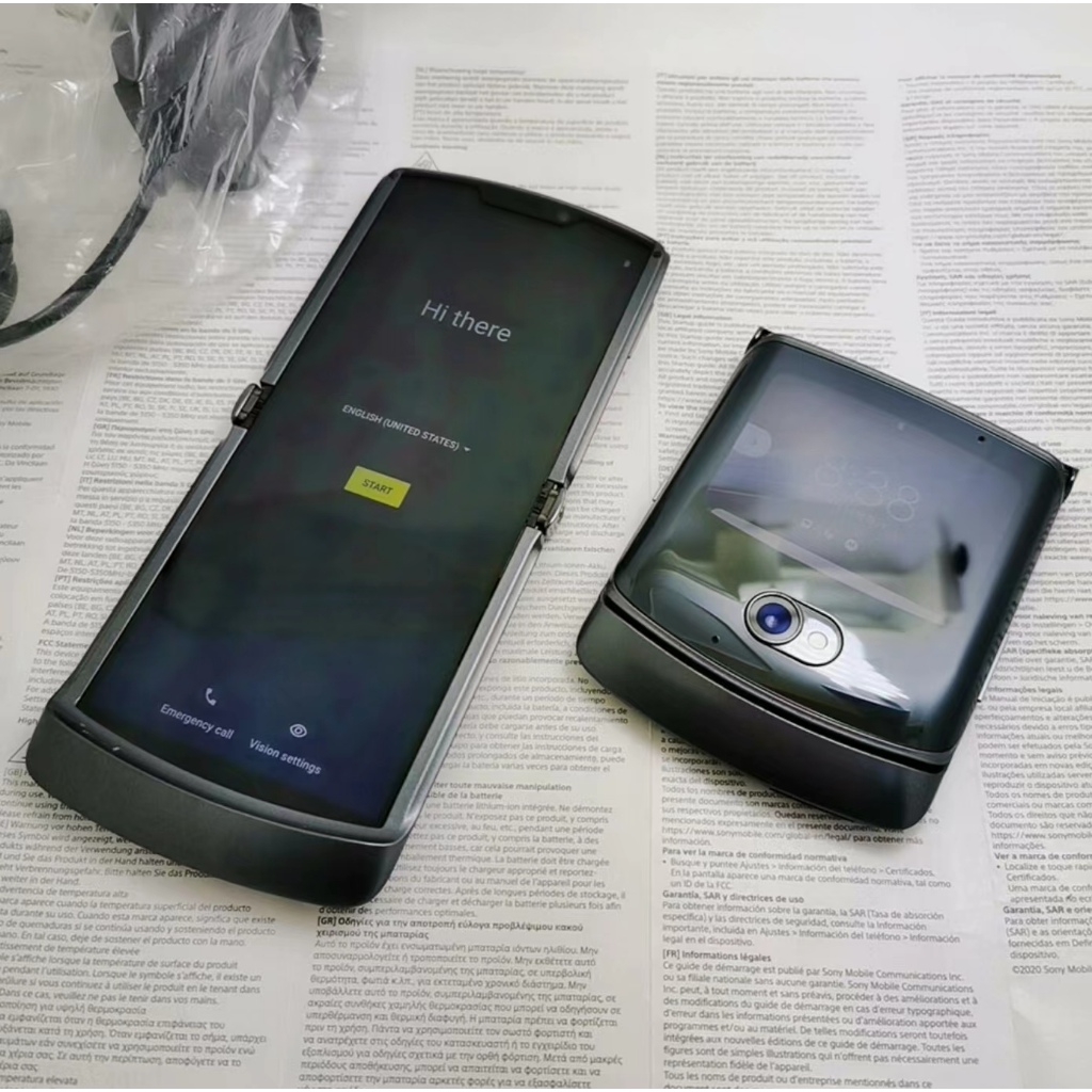 Motorola Moto Razr 5G/4G XT2071 Razr2 8GB RAM 256GB ROM 48MP 6.2 ...