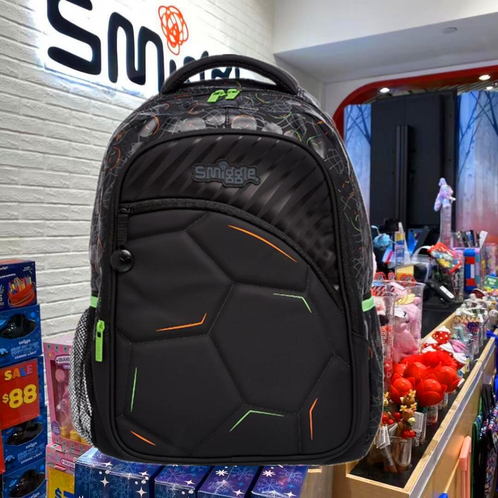 [READY STOCK] [ORIGINAL] Smiggle schoolbag BOY AND GIRL Backpack Purple ...