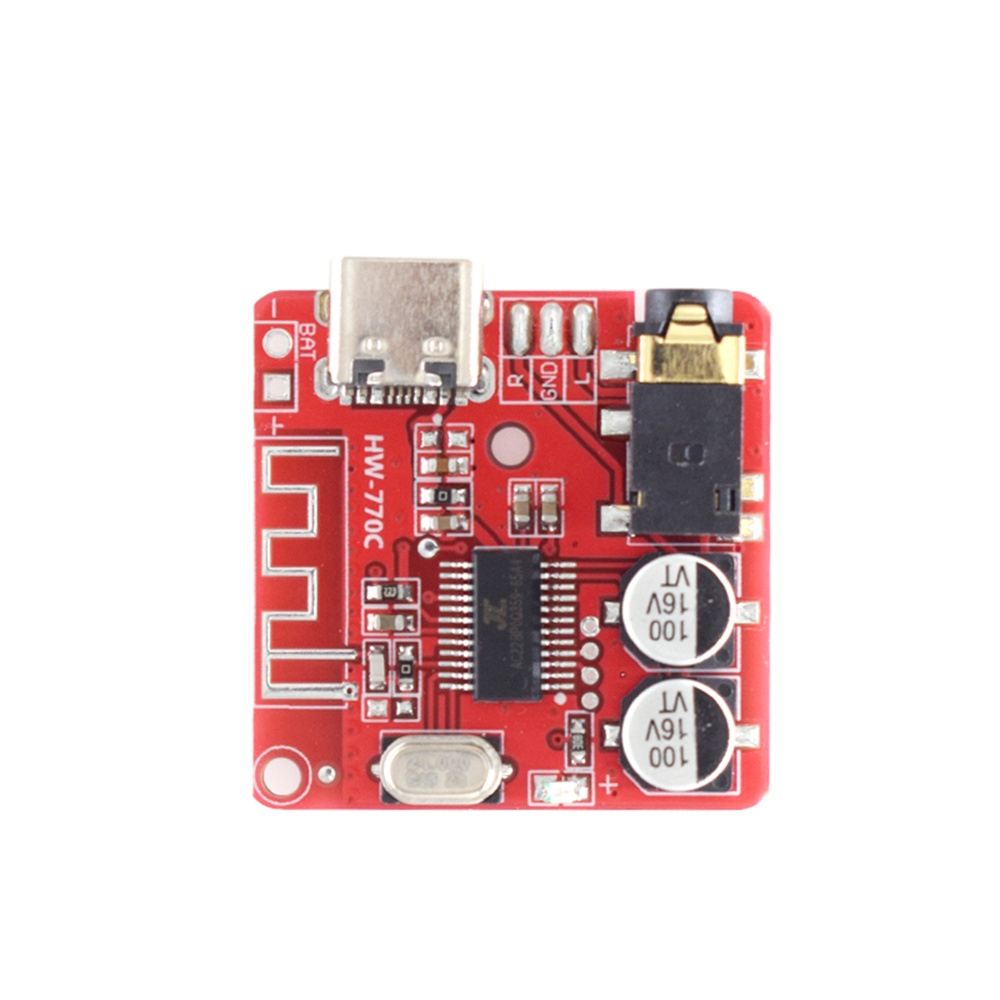 Type-c Mini Bluetooth 5.1 MP3 Audio Receiver Board Bluetooth MP3 ...