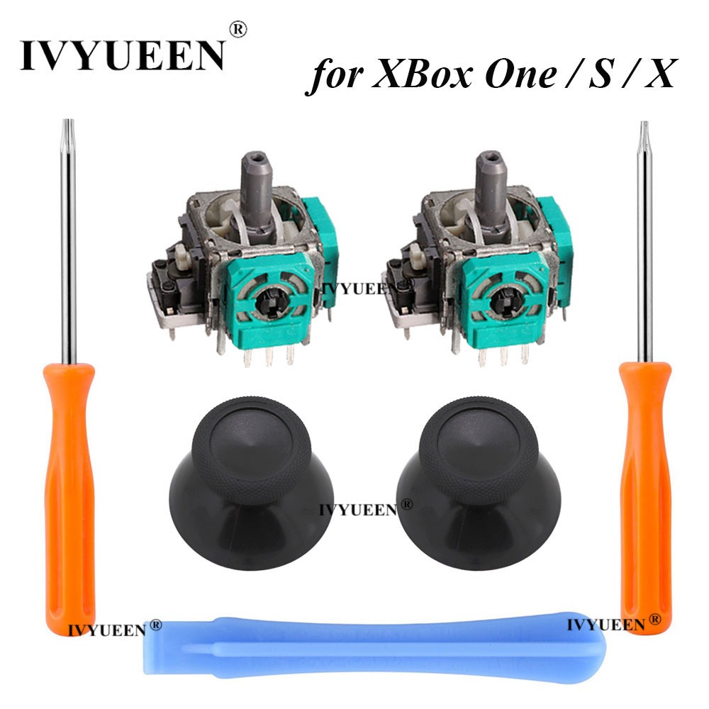 IVYUEEN 2 pcs for XBox One 1 Series Controller 3D Analog Joystick Stick ...